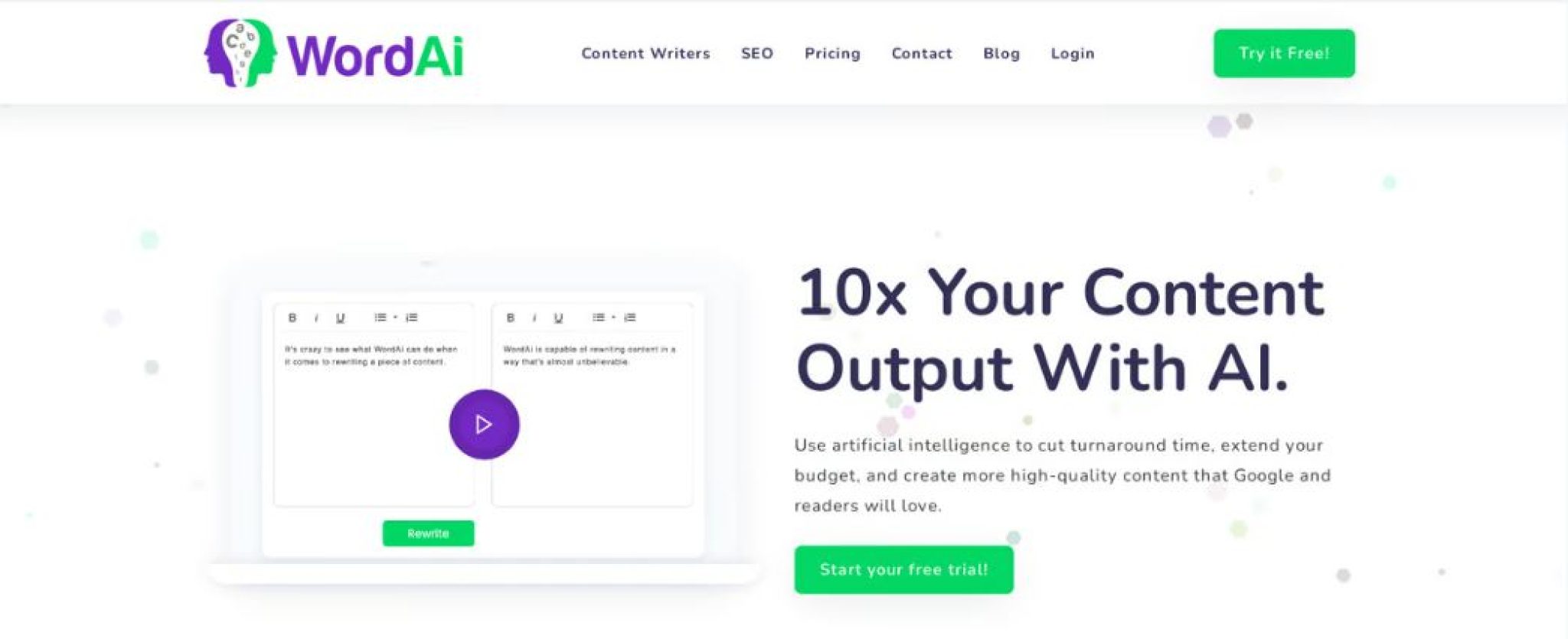 WordAI Reviews : Pricing, Features, Uses, Pros & Cons, Alternatives ...